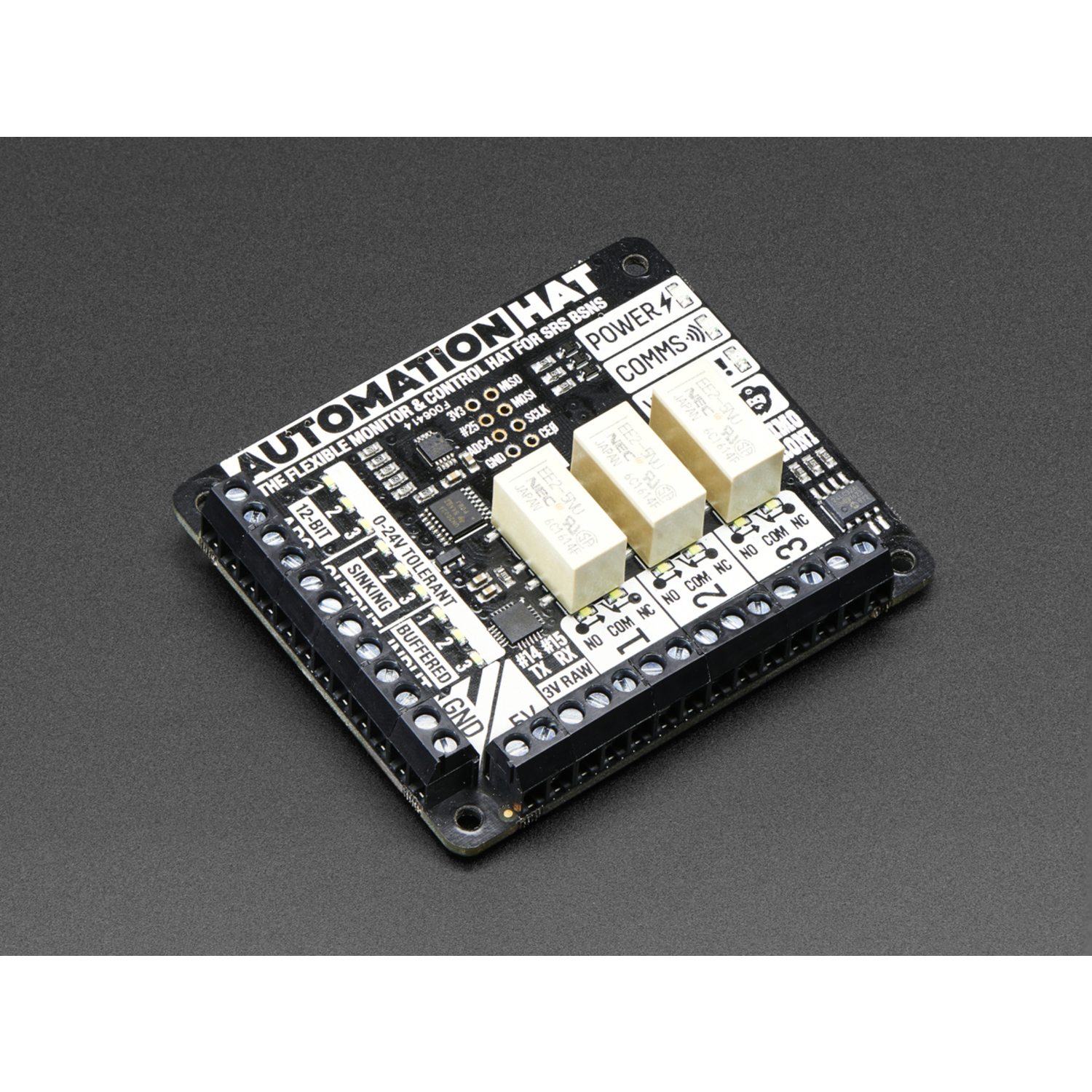 Pimoroni Automation Hat For Raspberry Pi Australia Little Bird