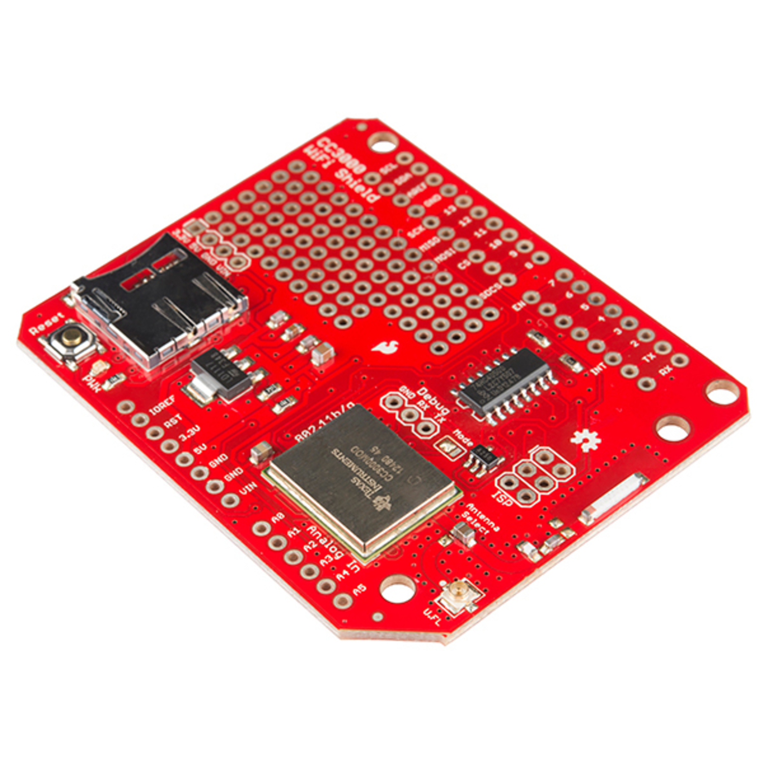 Sparkfun Wifi Shield Cc3000 Australia Little Bird