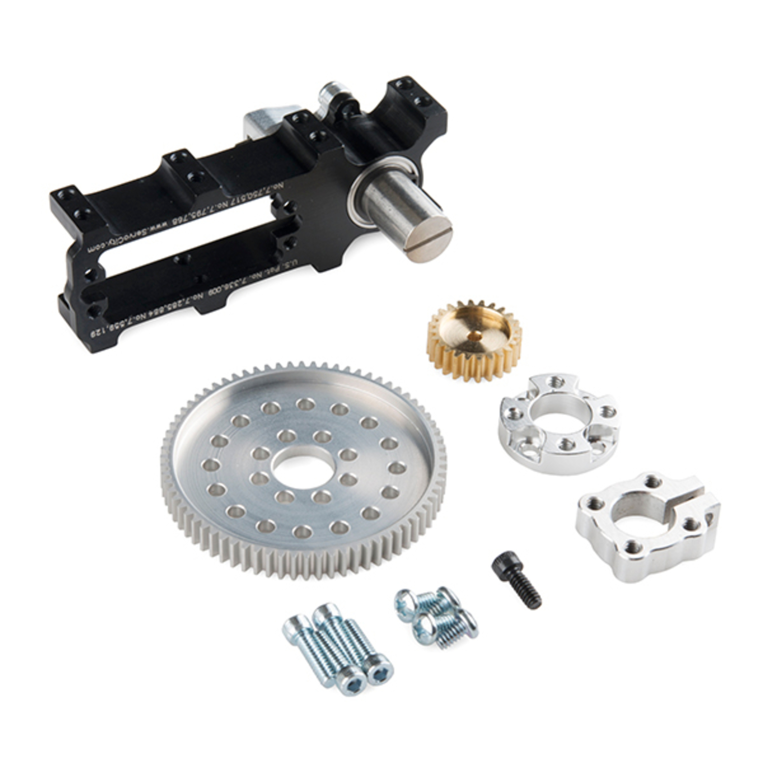 Channel Mount Gearbox Kit - 360° Rotation (7:1 Ratio) Australia ...
