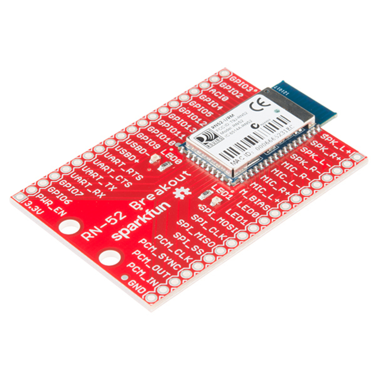 Sparkfun Audio Bluetooth Breakout Rn 52 Australia Little Bird 