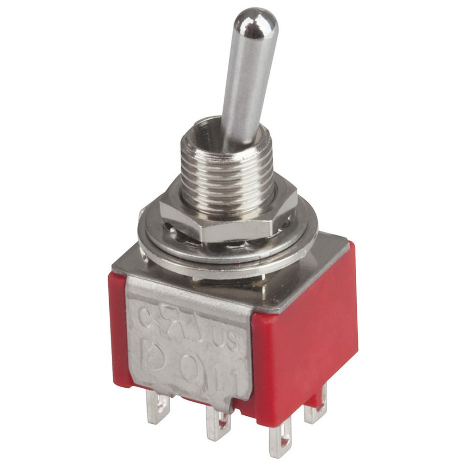 DPDT Miniature Toggle Switch - Solder Tag Australia - Little Bird DPDT Miniature Toggle Switch - Solder Tag Australia - Little Bird