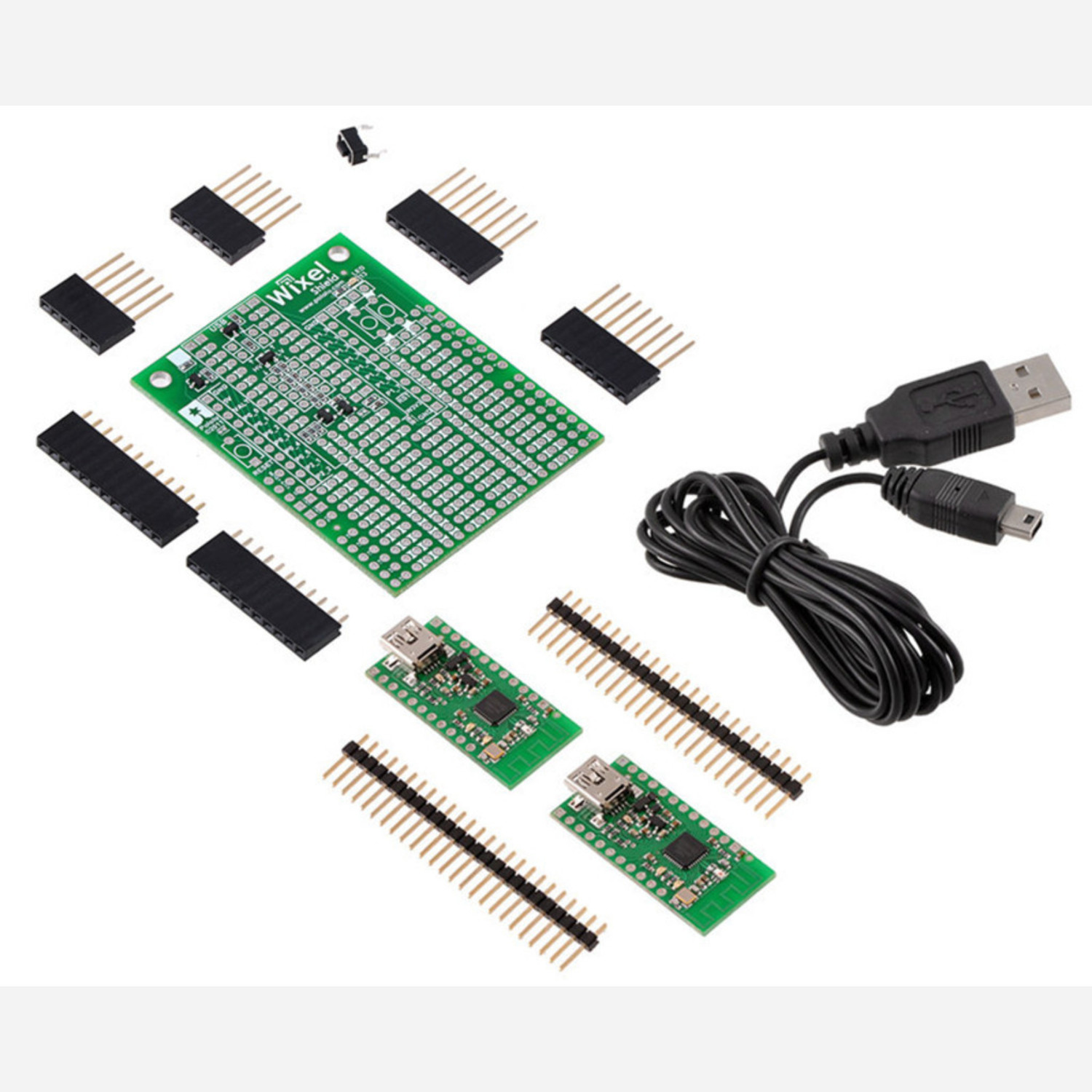 Wixel Shield for Arduino + Wixel Pair + USB cable Australia - Little Bird