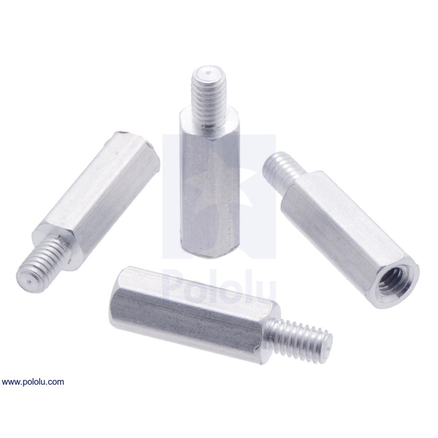 Aluminum Standoff for Raspberry Pi: 11mm Length, 4mm M2.5 Thread, M-F ...