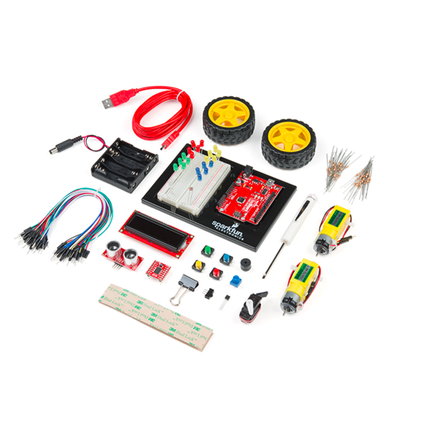 Sparkfun Inventor S Kit V3 1 With Arduino Compatible Redboard Australia Little Bird